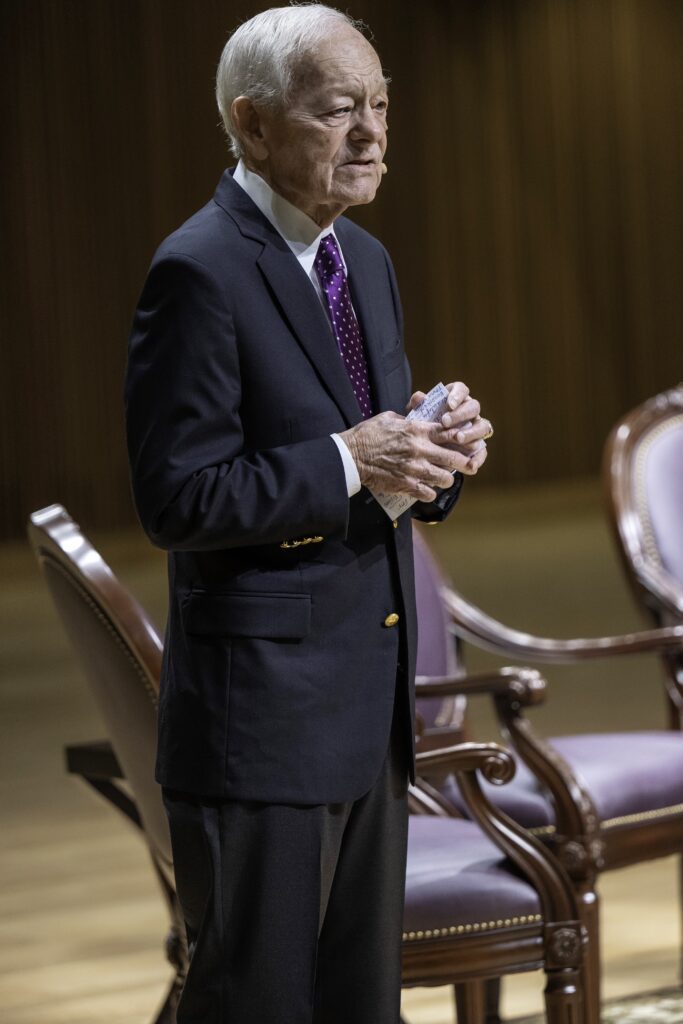 A Night of Celebration: Symposium Brings Bob Schieffer to Campus for 10 ...